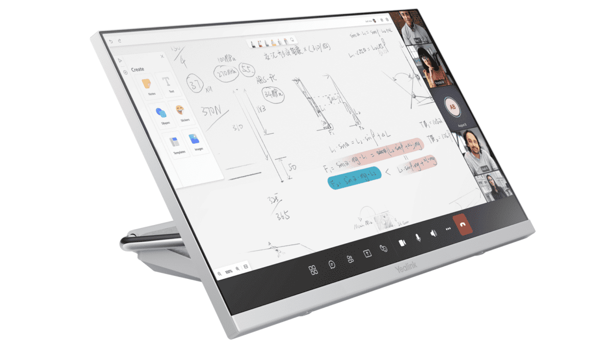 Experience the Power of DeskVision A24: Microsoft Teams Desktop ...